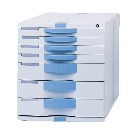 Macro21 Co. MAX서류함(7단)M1107 KEY형[SY0630]