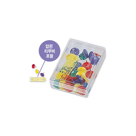 Macro21 Co. 500칼라압핀[WH0340]